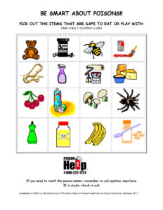 Poison Word Search (Downloadable) | Georgia Poison Center